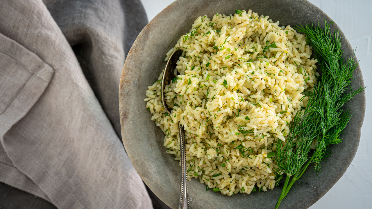 Swich | Recipes - Lemon Rice Pilaf